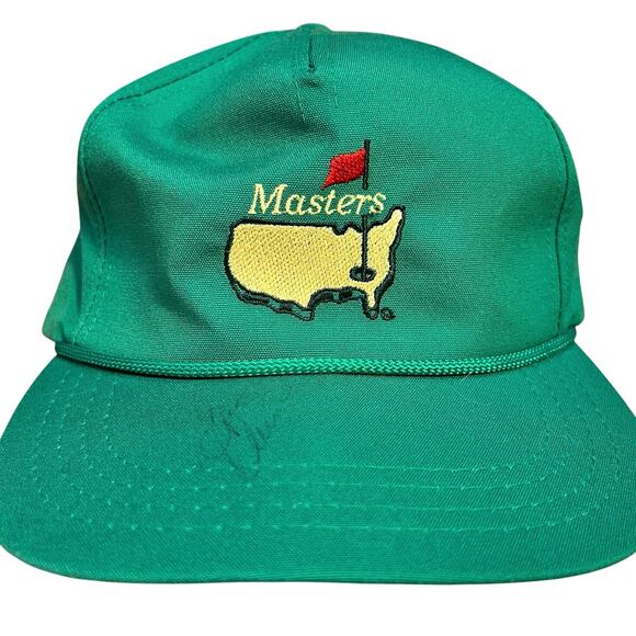 Masters | Accessories | Vintage Masters Green Rope Hat Ben Crenshaw ...